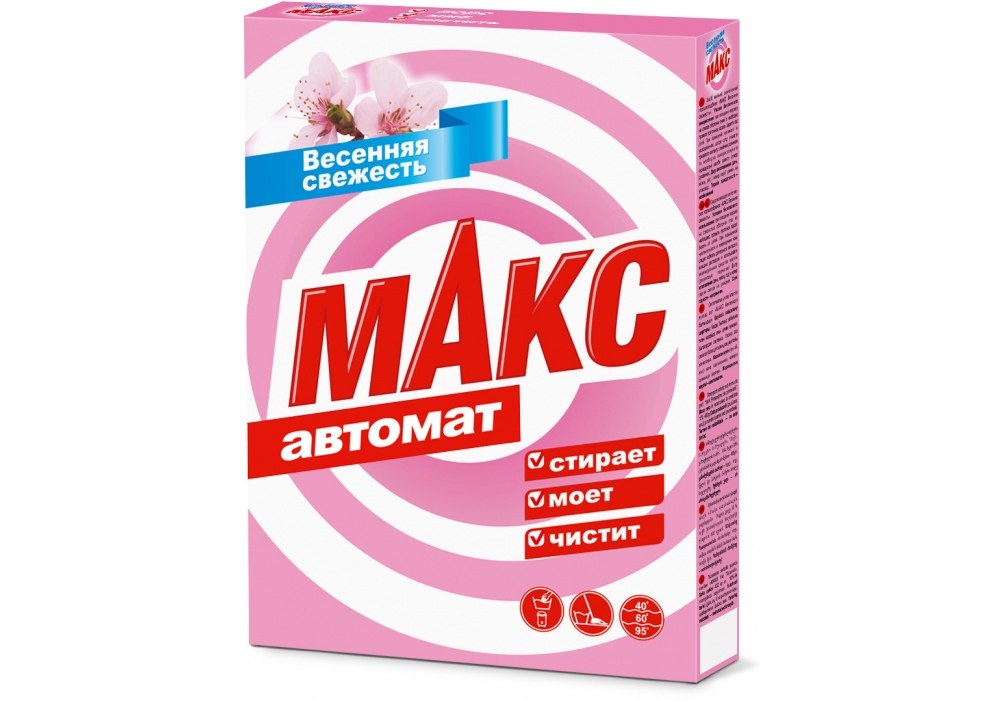 Купить Стиральный порошок МАКС Весенняя свежесть 350 г - ПАПИРУС