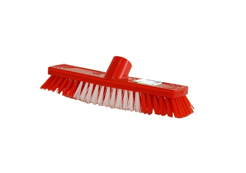 Купить Щетка для пола жесткая, красная, TM Zambak Plastik, $Цена Щетка ...