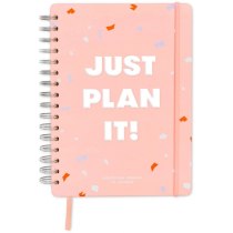 Купить Блокнот "JUST PLAN IT!" розовый, Orner - ПАПИРУС