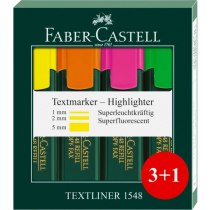 Купить Набор маркеров Faber-Castell Textliner REFILL 1548 (4 цвета) в ...